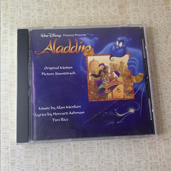Disney | Media | Walt Disney Records Aladdin Cd Original Motion Picture ...